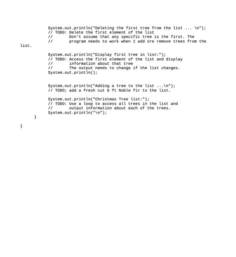 Solved Please Help With Coding This Christmas Tree App In