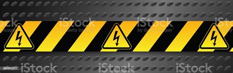 노란색 경고 테이프입니다 벡터 일러스트입니다 정확 하 게 설계 되었습니다 검은색에 대한 스톡 벡터 아트 및 기타 이미지 검은색 경계 표지 경찰관 Istock