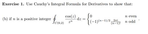 Complex Calculus Q1 B Please Can Someone Explain This Specific Part Of The Official Solution