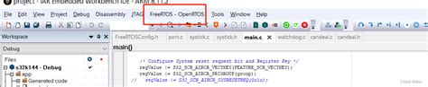 iar中freertos调试插件使用 iar freertos csdn博客