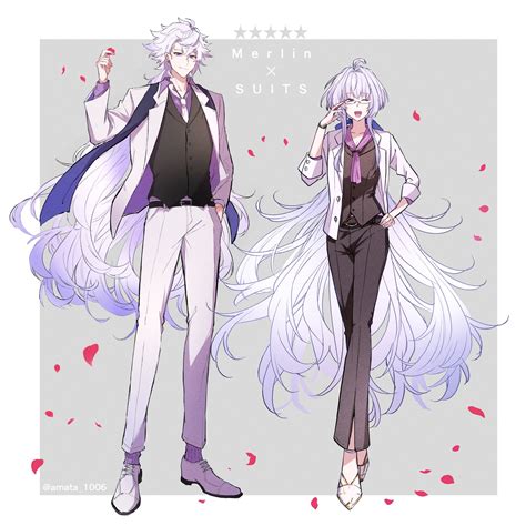 Merlin And Merlin Fate And More Drawn By Amata Danbooru