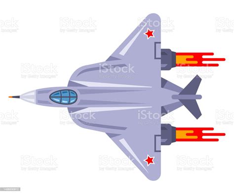 군사 전투 전투기 상단보기 하늘을 지키는 공군 플랫 벡터 일러스트레이션 전투기에 대한 스톡 벡터 아트 및 기타 이미지 전투기