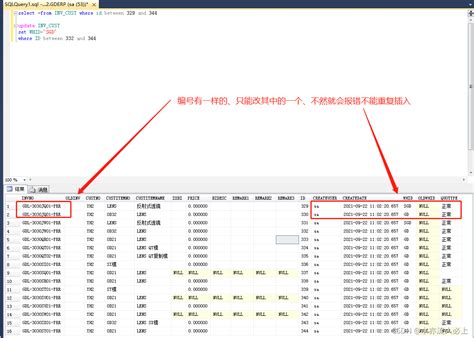 sql server消息 2627，级别 14，状态 1，第 1 行违反了 primary key 约束 ‘pk inv cust
