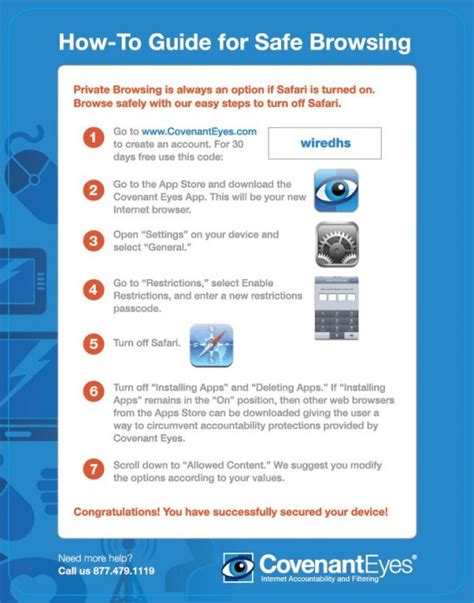 Safe Browsing On The IPad With Covenant Eyes Infographic The Wired Homebabe