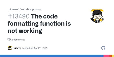 The Code Formatting Function Is Not Working · Issue 13490 · Microsoft
