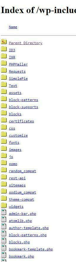 Fix The Directory Browsing Wordpress Vulnerability Act Websites