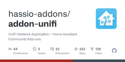 GitHub Hassio Addons Addon Unifi UniFi Network Application Home Assistant Community Add Ons
