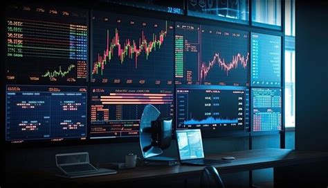 premium ai image digital stock market chart with realtime updates and