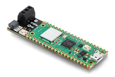 Plasma Stick 2040 W Board With Rp2040 Microcontroller And Screw Connector For Led Strips