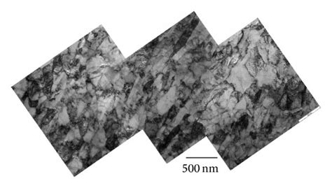 Tem Micrographs A After Eight Passes Ecap And B After Post Ecap