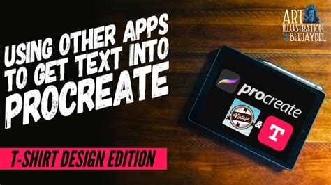 Adding Text to Procreate - YouTube