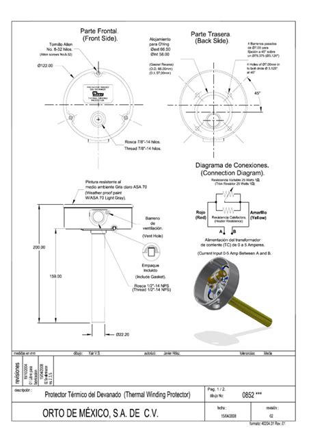 Protector Termico Del Devanado Pdf
