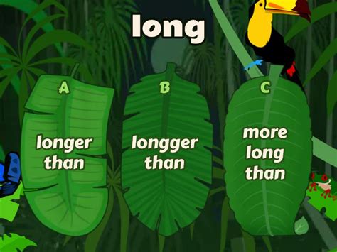 Comparative Adjective Quiz