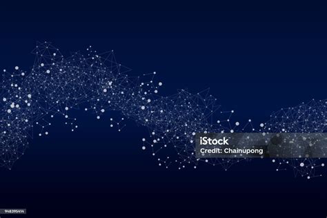 미래 기술 개념 배경 및 글로벌 네트워크 연결을 추상화 합니다 세계 지도 포인트와 라인 구성입니다 과학에 대한 스톡 벡터 아트 및 기타 이미지 Istock