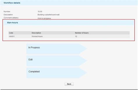 Workflow Details Configuration