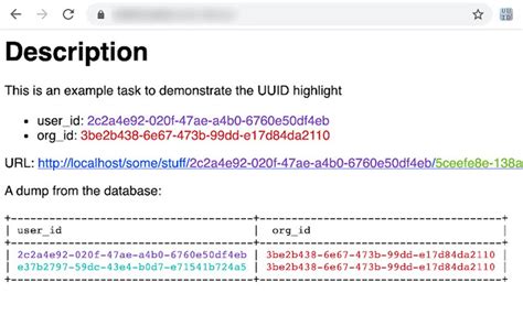 UUID Highlight For Google Chrome Extension Download