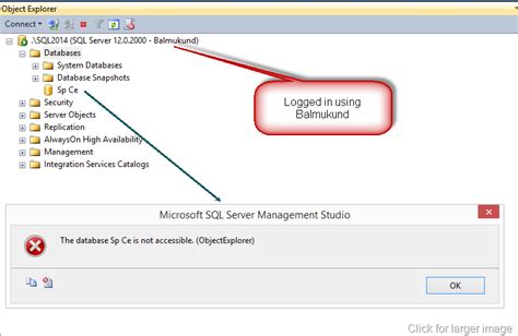 Sql 2014 Learning Series 1 New Permission Connect Any Database