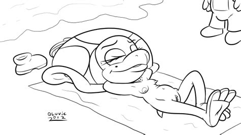 Rule 34 Black And White Koopa Koopa Troopa Mario Series Nintendo