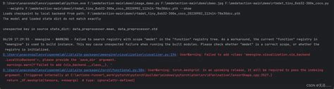 mmdetection测试是否安装成功记录 mmdetection测试安装成功 csdn博客