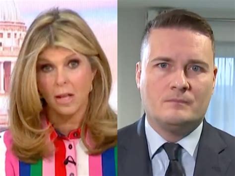 Gmb Host Kate Garraway Calls Out Wes Streeting For Excessive Debt