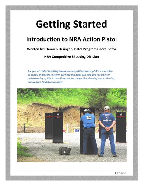 pdf action pistol getting started dokumen tips