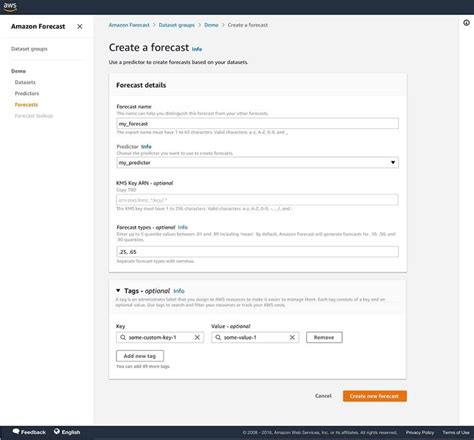 使用 Amazon Forecast 评估预测模型准确性，切实优化业务目标 亚马逊aws官方博客