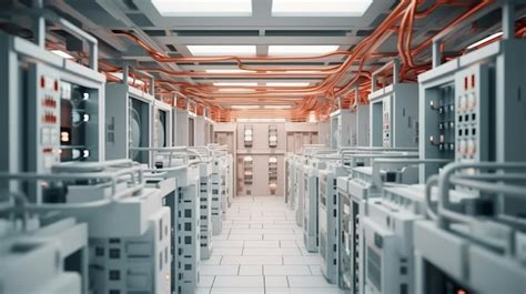 It Network Infrastructure Ai Generated Premium Ai Generated Image
