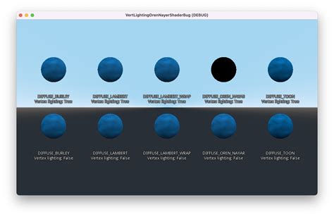 Gles3 3d Scene Shader Compile Error With Combination Of Vertex Lighting Oren Nayar · Issue