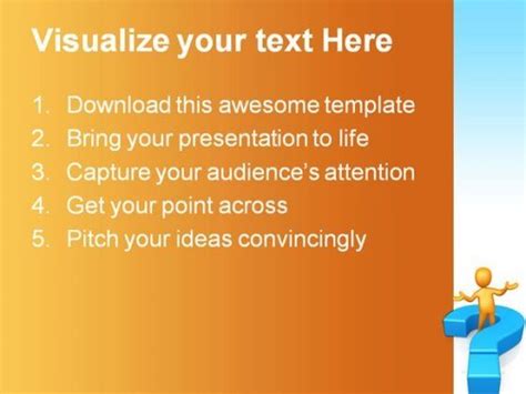 Ask A Question Business PowerPoint Templates And PowerPoint Backgrounds