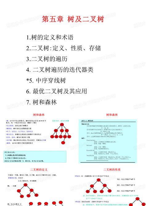 树及二叉树ppt模板下载 编号qgbewxjj 熊猫办公