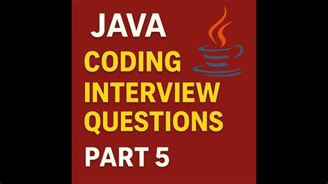 2025 Java Coding Interview Questions Part 5 Convert Roman Numbers To