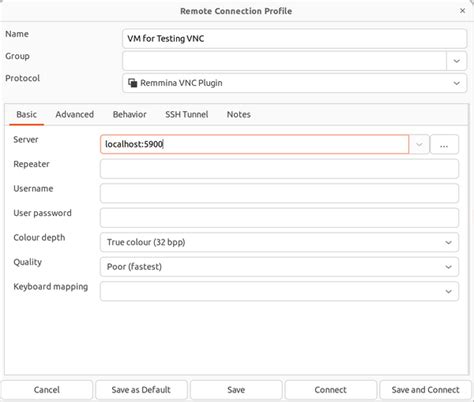 How To Use VNC With SSH Tunnel To Access A Linux Machine