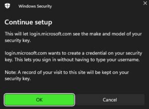 Microsoft 365 Passkey Setup TheDXT