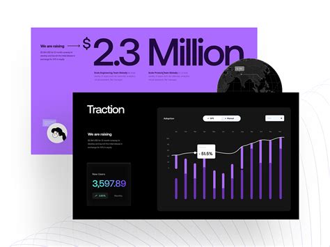 Pitch Deck Presentation Design Data Visualization By Sanmi Ibitoye On