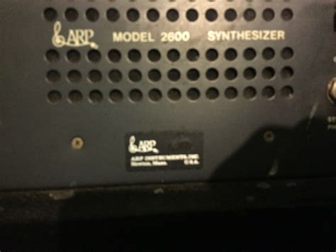 Matrixsynth Arp Vintage Synthesizer And P Keyboard