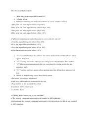 MLA Citation Methods Essential Tips And Quiz Course Hero