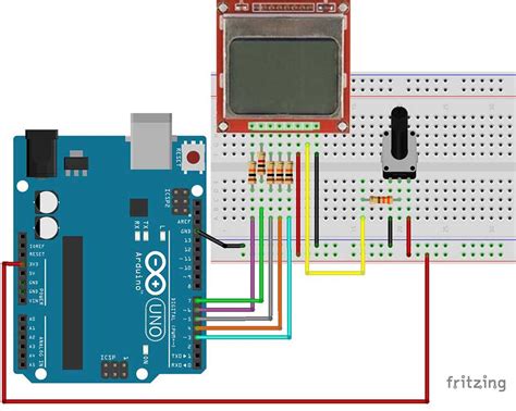 ArduinoПримерыГайд по использованию Lcd дисплея Nokia 5110 вместе с