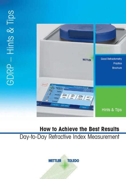 Refractive Index Measurement Guide How To Improve Refractive Index Measurement With Digital