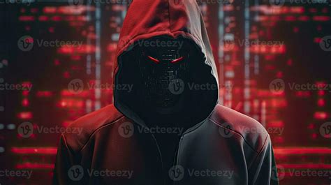 Ai Generated Binary Intrigue Anonymous Robotic Hacker Concept Of Hacking Ai Generated