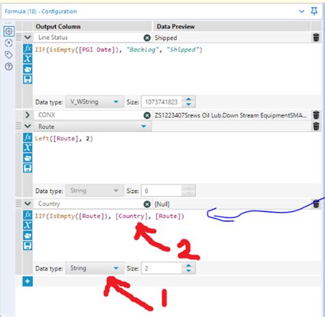solved unknown variable error in a formula alteryx community