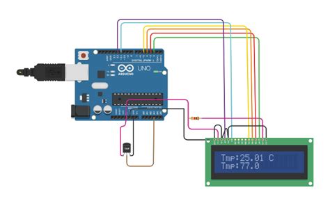 circuit design temperature sensor 264 tinkercad