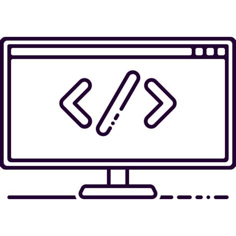 computer pc desktop coding programming code program icon download on iconfinder