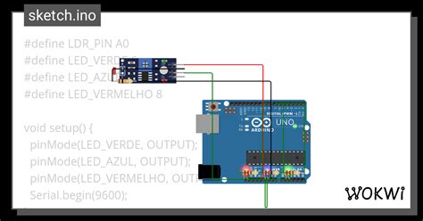 Controle De Iluminacao Wokwi Esp32 Stm32 Arduino Simulator