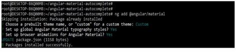 angular material autocomplete overview and configure with application