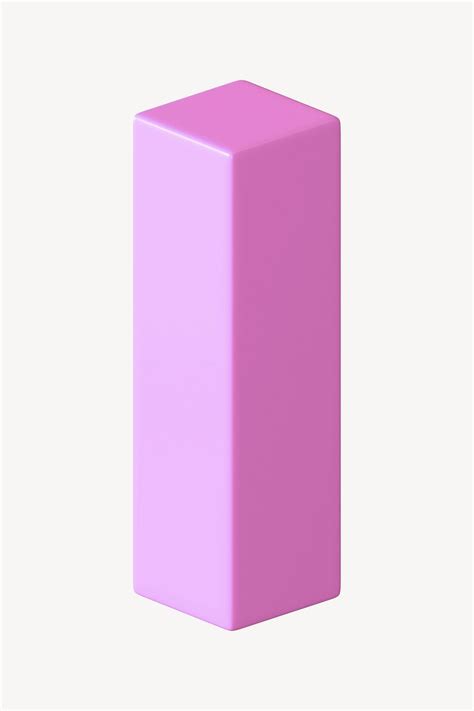 3d blue cuboid geometric shape free photo rawpixel