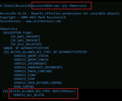 privilege escalation abusing service misconfigurations insecure