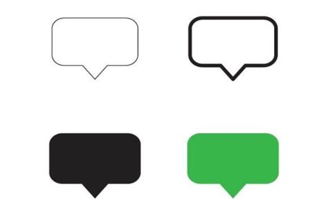 Speech Bubble Collection Message Chat Graphic By Manolache44 · Creative