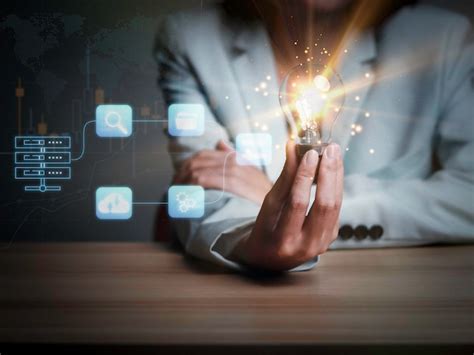 Premium Photo Technology In Daily Life Concept Trading Service