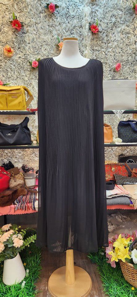 Sureve 쉬폰 플리츠 롱원피스 빅사이즈 세컨웨어 헬로마켓