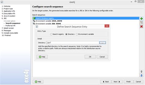 java any way to run an exe made from jar using exe4j from another